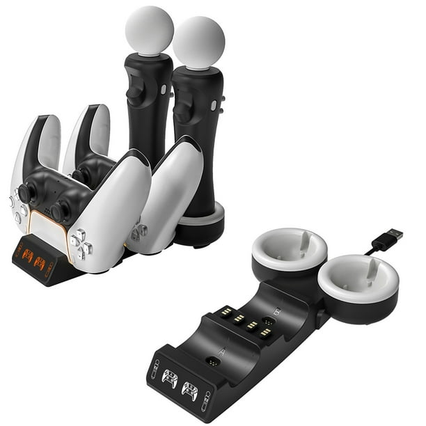 4 in 1 Charging Dock Compatible for PS5, Charging Station for PSVR Move ...