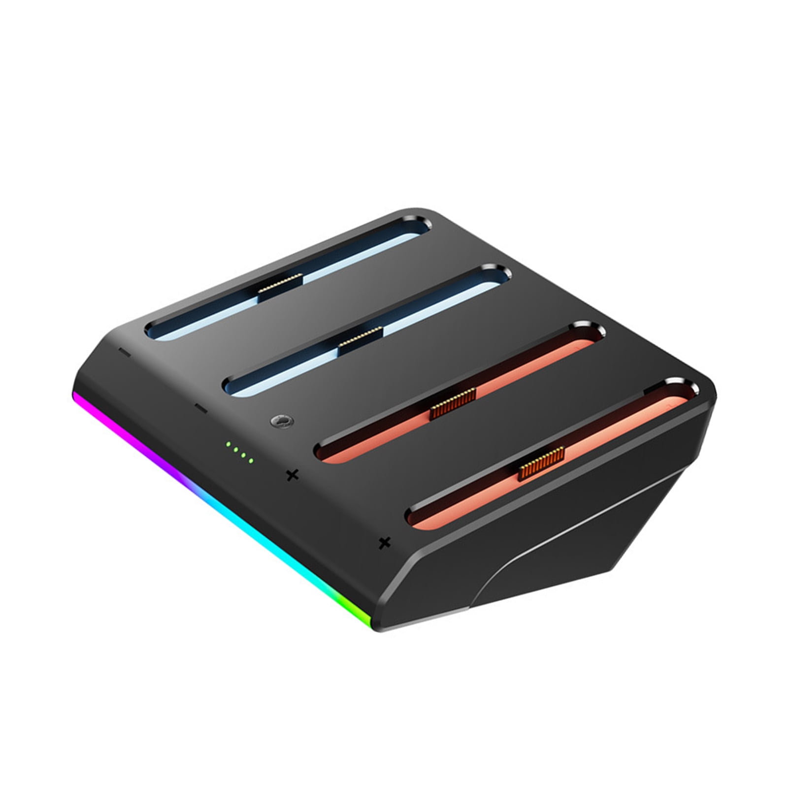 4 in 1 Charging Stand with LED Indicators Light Game Controller ...