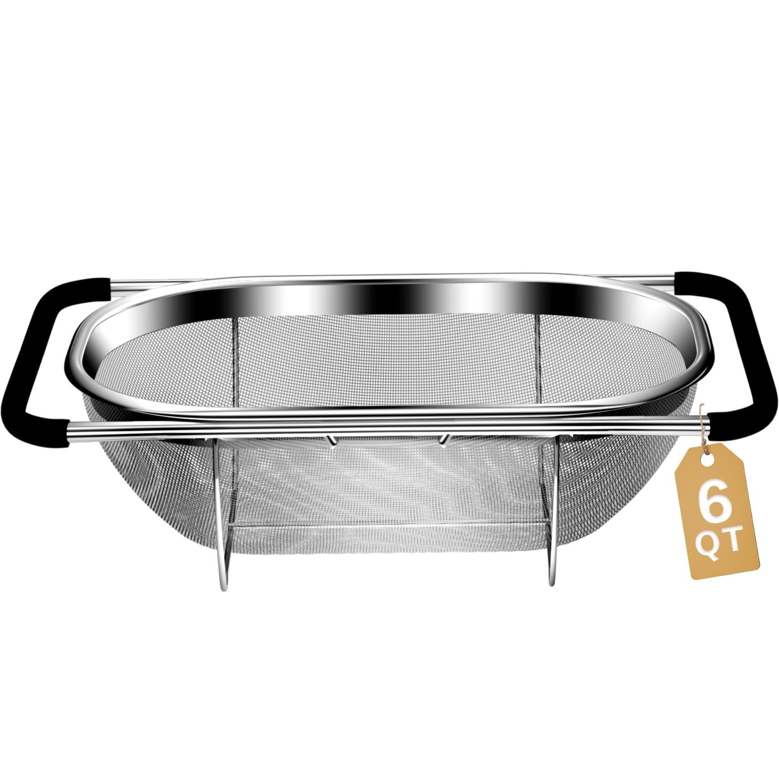 4-in-1 Colander with Bowl Set — Patented 360° Rotatable Strainer Bowl ...