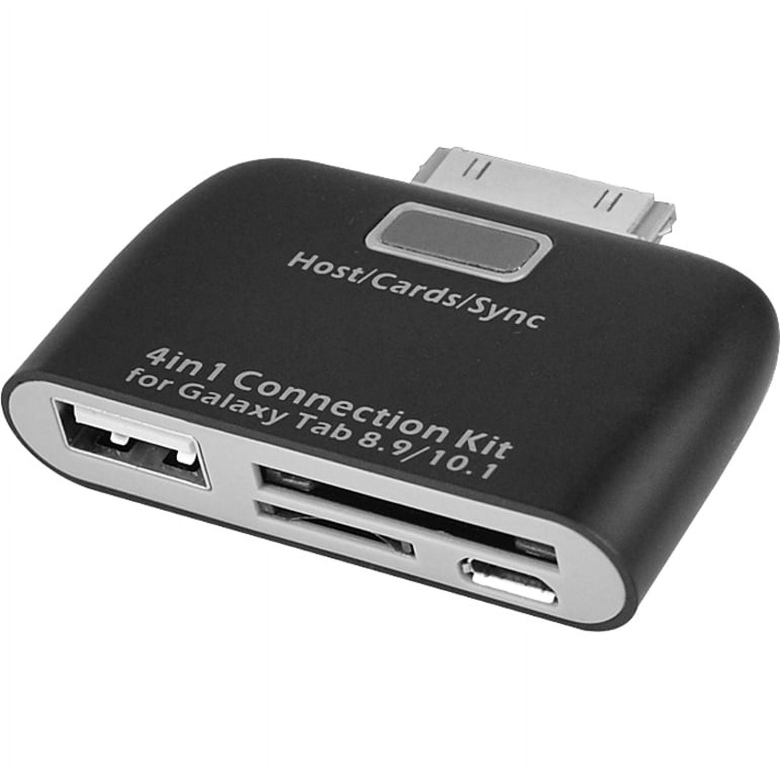SIIG 4-in-1 Connectivity Adapter for Galaxy Tablets - 4-in-1 - Secure ...