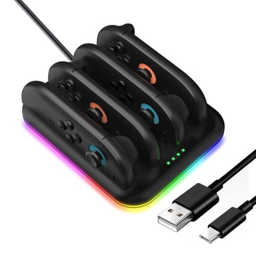 KDD Joy-Con Charger Dock, Nintendo Switch and OLED Charging Station ...