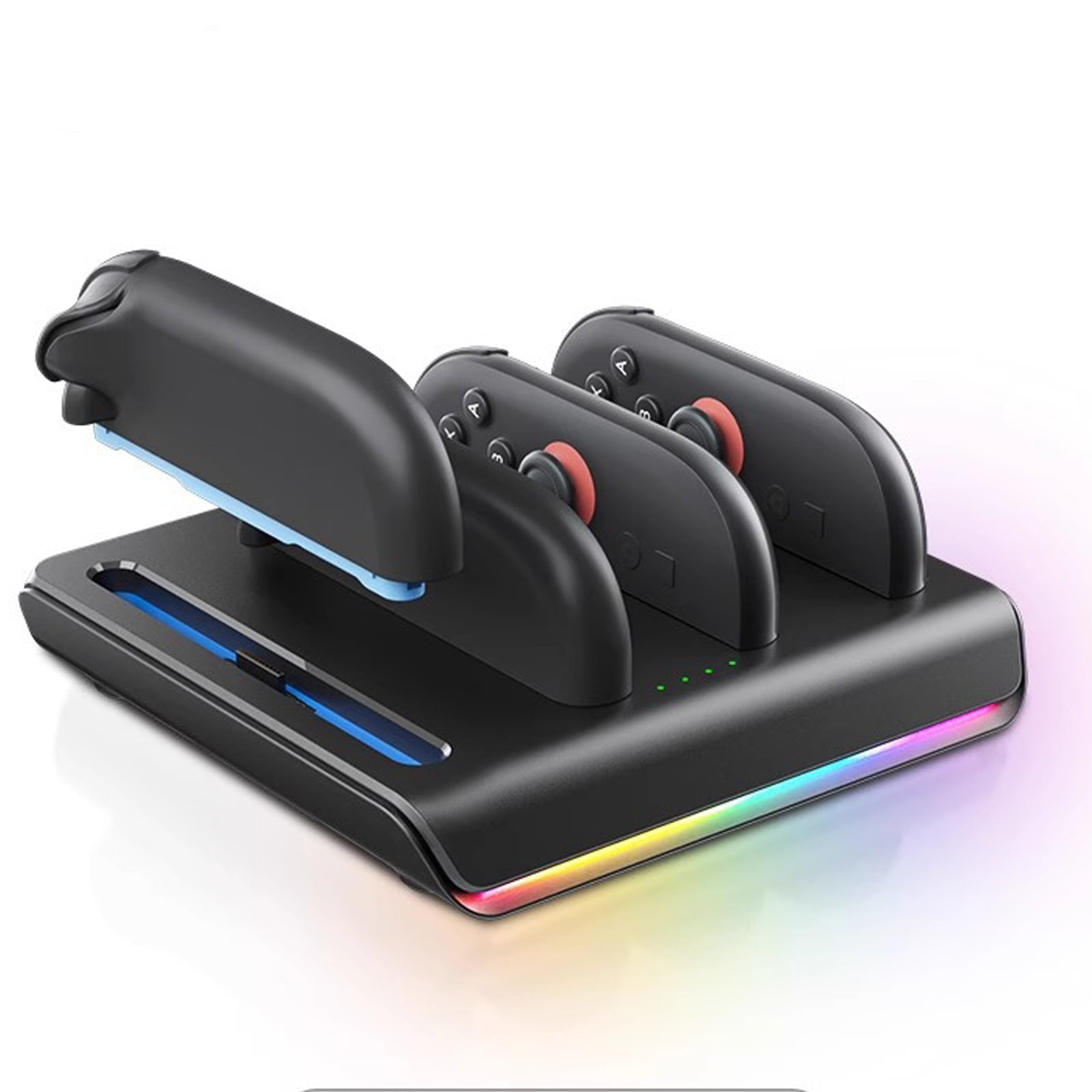 4-in-1 Controller Charging Dock Compatible with Switch 2 JoyCons, Game ...