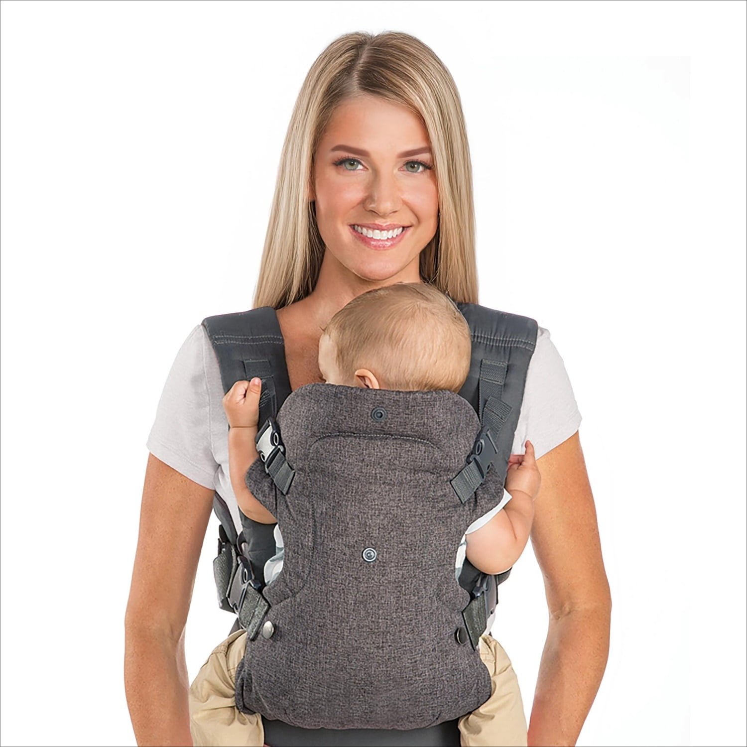 4-in-1 Convertible Baby Carrier, Adjustable, Ergonomic Babywearing ...