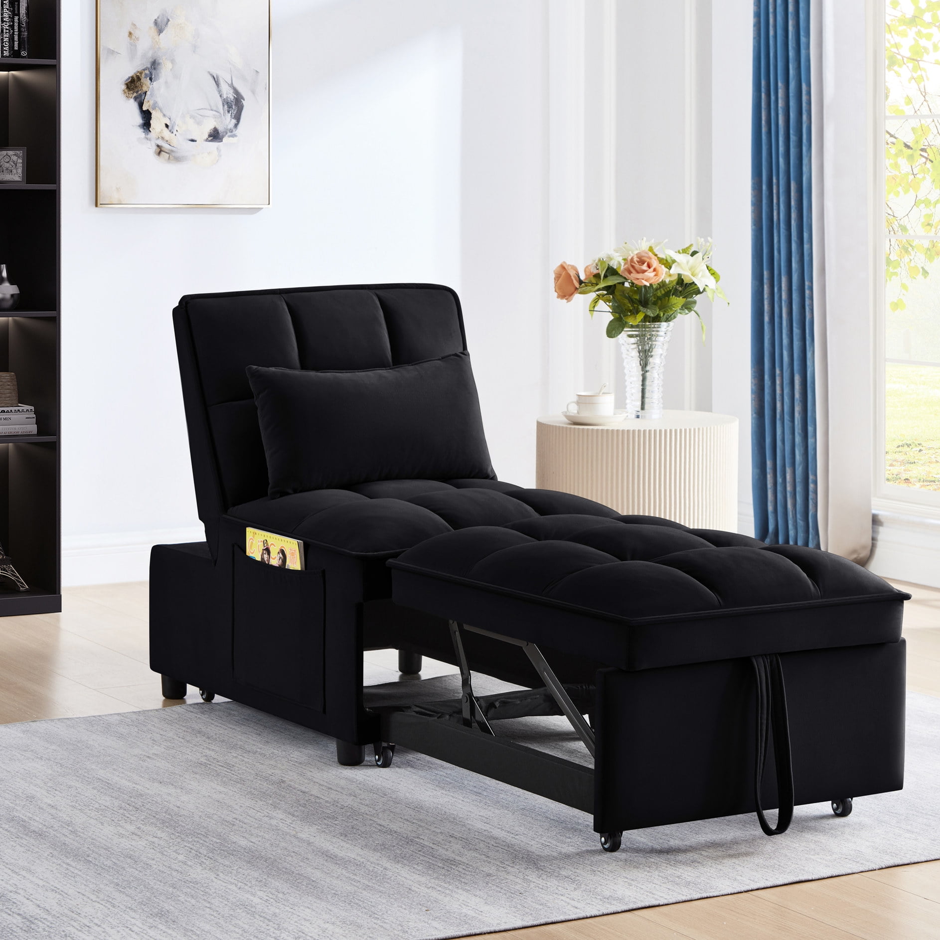 4-in-1 Convertible Sofa | Modern Aesthetic, Easy Assembly | Small ...