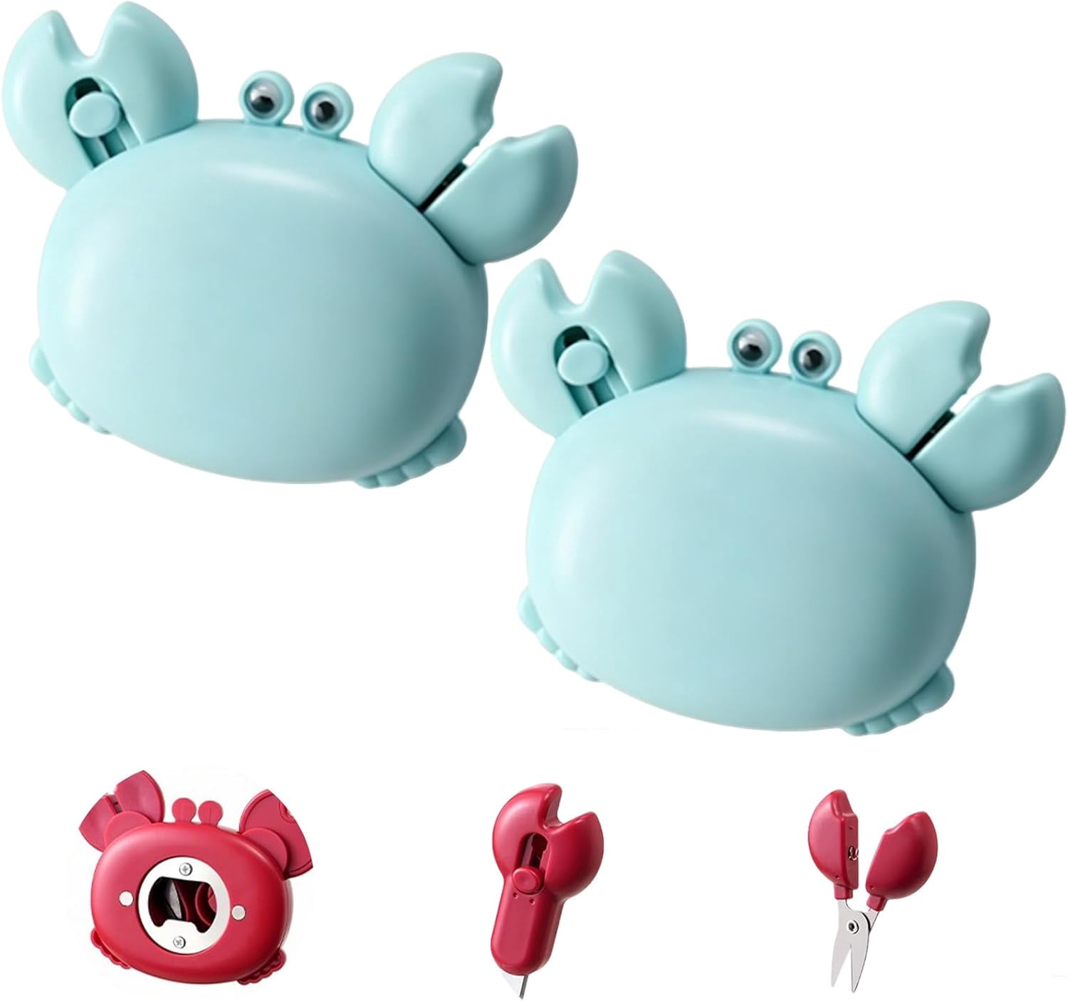 4-in-1 Crab Magnetic Beer Bottle and Can Opener Fridge Magnet - Walmart.com