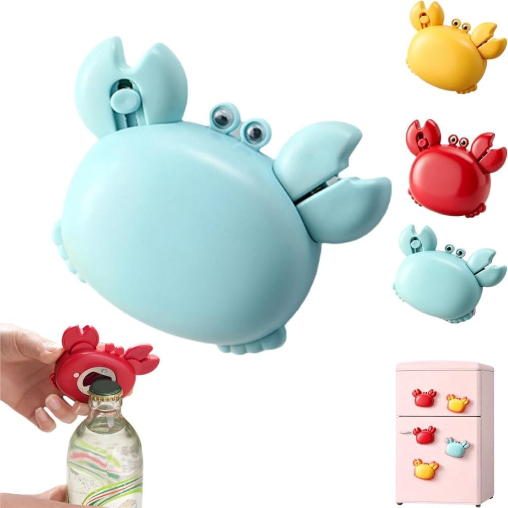 4-in-1 Crab Shaped Multi Tool Opener, Magnetic, Retractable, for ...