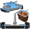 4-in-1 Deluxe Swimming Pool Cleaning Kit - Includes Upgrade Triangular ...