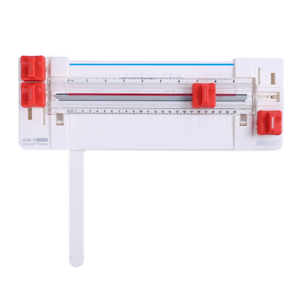 4-in-1 Desktop Paper Trimmer: 23cm Cut Length - Suitable for A3, A4 ...