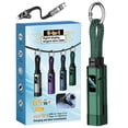 4-in-1 Digital Display Keychain Charging Cable, Short Retractable USB ...