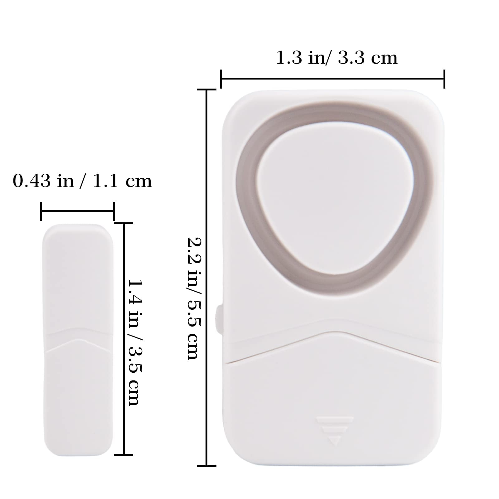 4-in-1 Door Alarms for Home, Wireless Home Security Burglar Alarm ...
