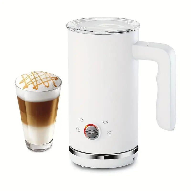 4-in-1 Electric Milk Automatic Coffee Frother, Semi-Automatic Espresso ...
