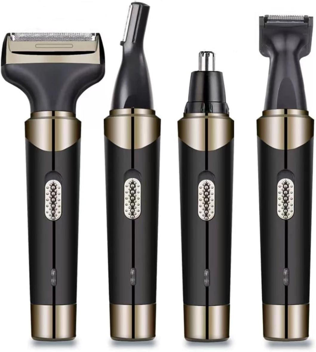 4 in 1 Electric Nose Hair Trimming,Men Hair Remover Set USB ...