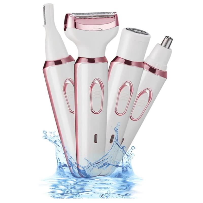 4 in 1 Electric Shaver | 1 Set Portable Hair Removal Machine Facial ...
