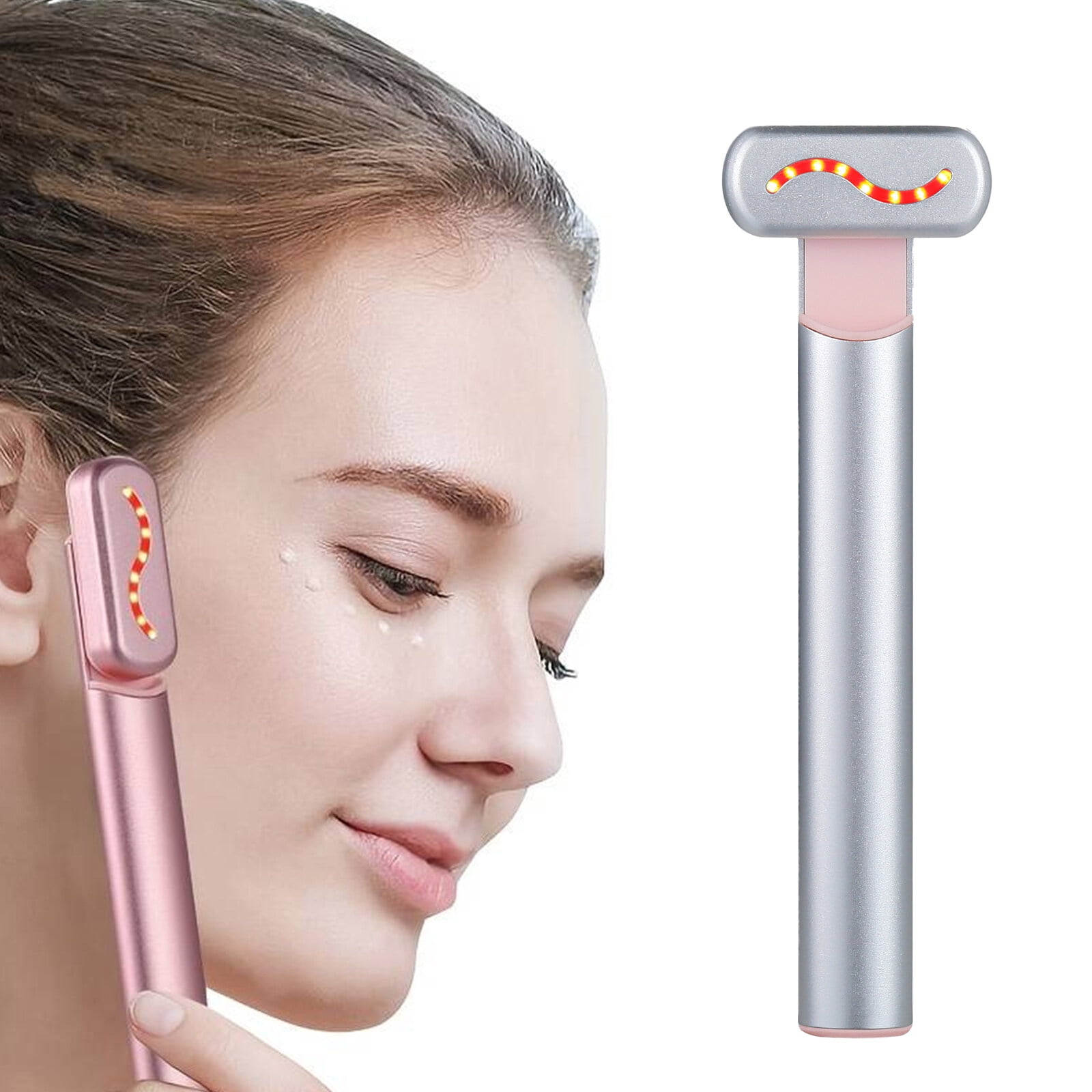 4 in 1 Facial Wand, Skincare Wand, EMS Microcurrent Skin Rejuvenation ...