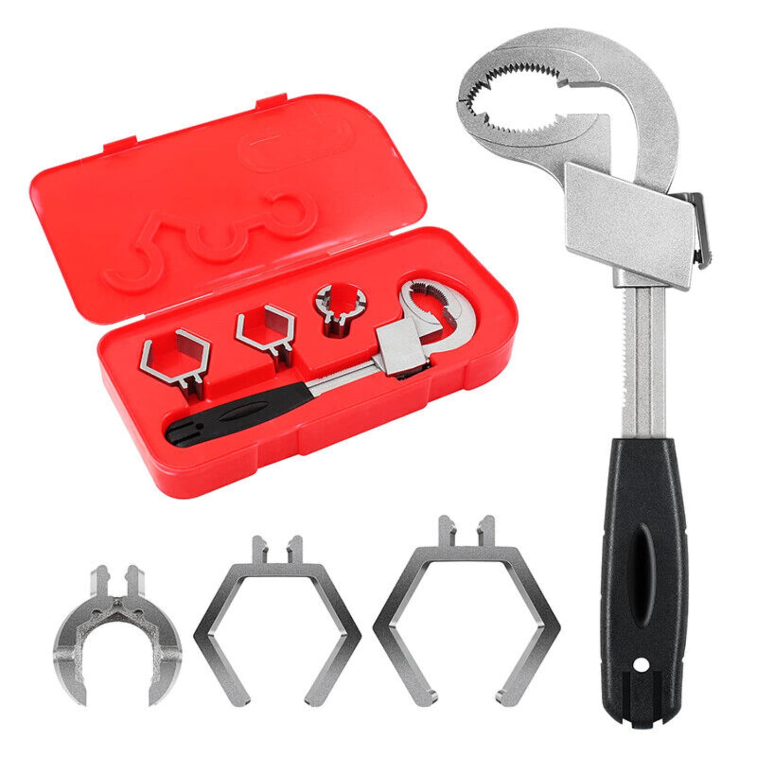 4-in-1 Faucet Wrench Universal Adjustable Double-Ended Wrench for ...