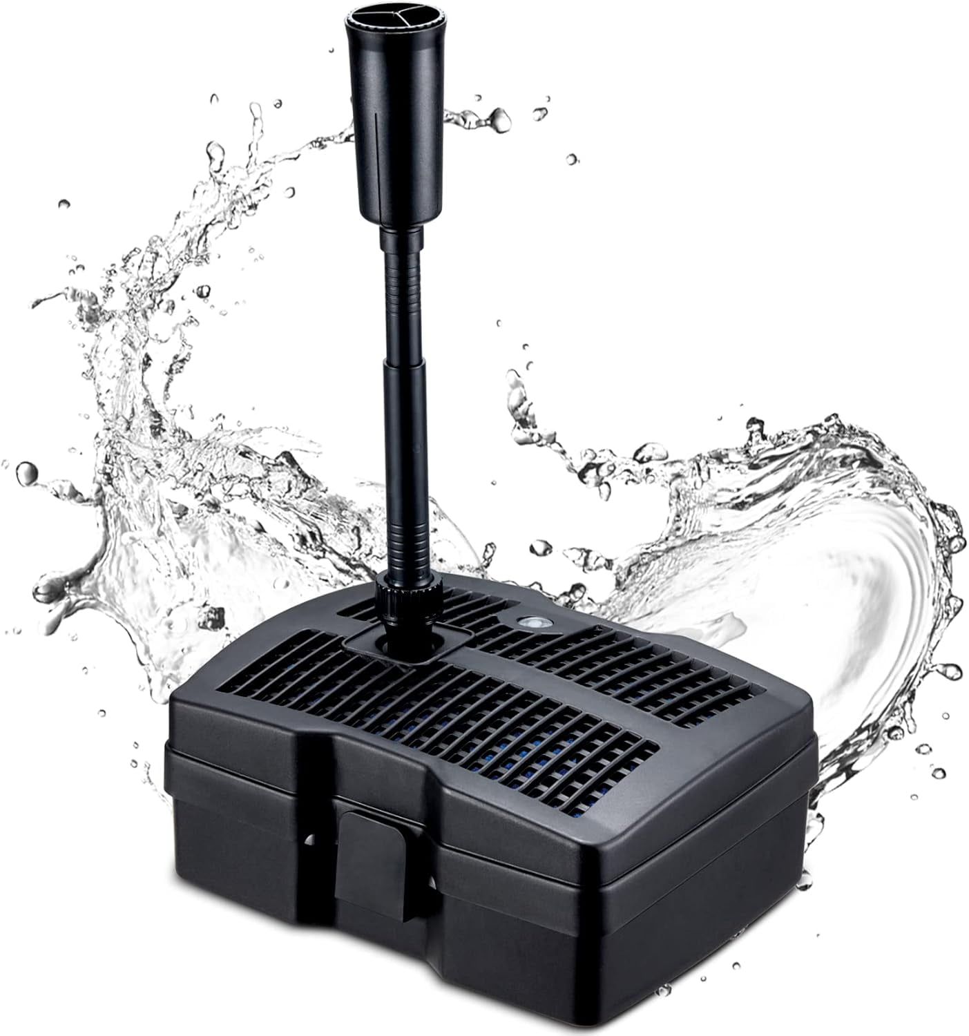 4 in 1 Filter Water Pump Pond & Water Garden Pump w/Fountain Kits ...