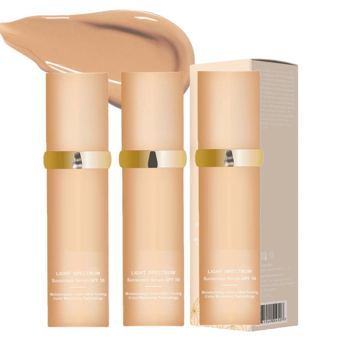 4 in 1 Foundation Liquid,Makeup Foundation,Hydrating Medium Full ...