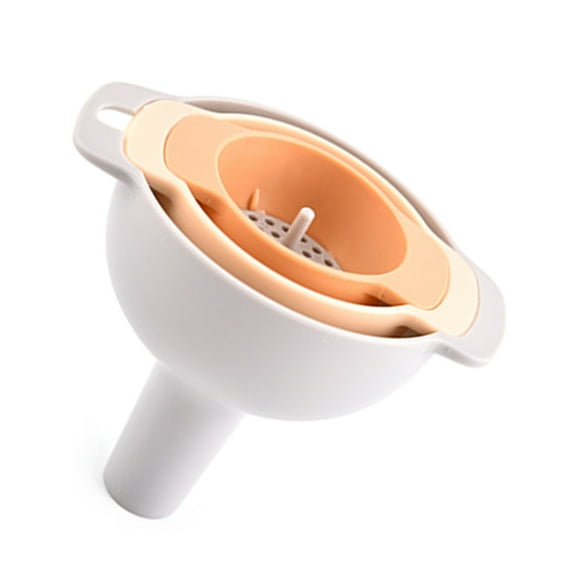4 in 1 Funnel Grade Oil Funnel with Detachable Strainer Filter Multiuse ...
