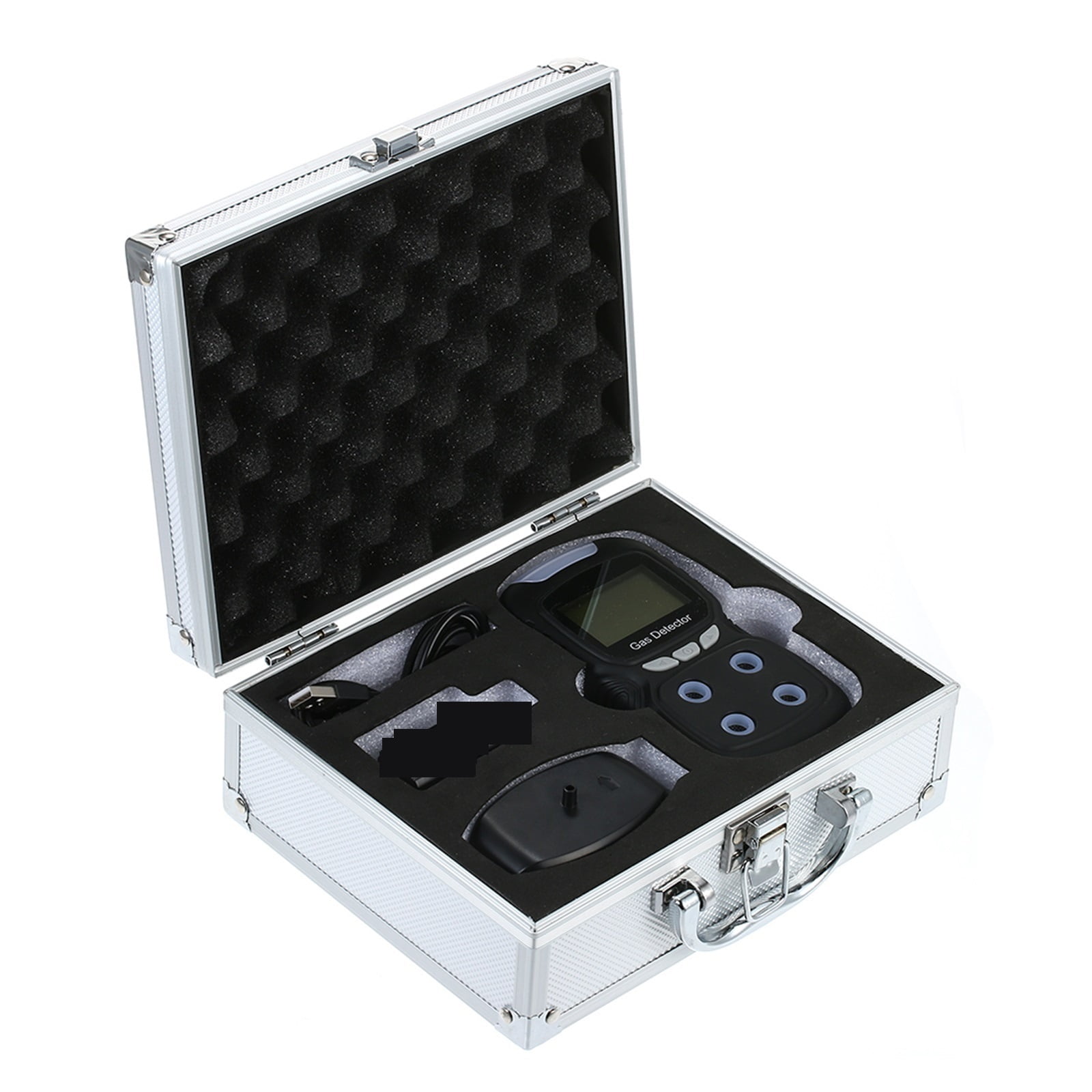 4 in 1 Gas Detector CO HS O LEL Monitor Digital Handheld Toxic Carbon ...