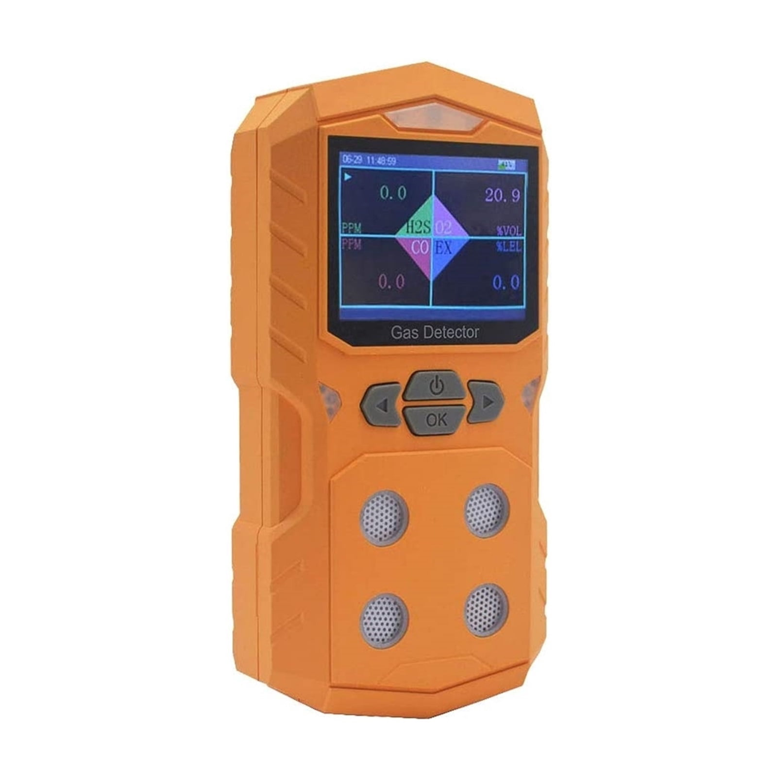 4 in 1 Gas Detector Gas Analyzer Portable Multi Gas Monitor Color ...