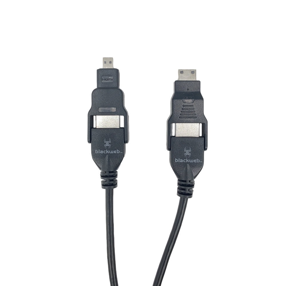 4-in-1 HDMI 4K High-Resolution Cable, 6ft, Mini/Micro/Standard HDMI ...