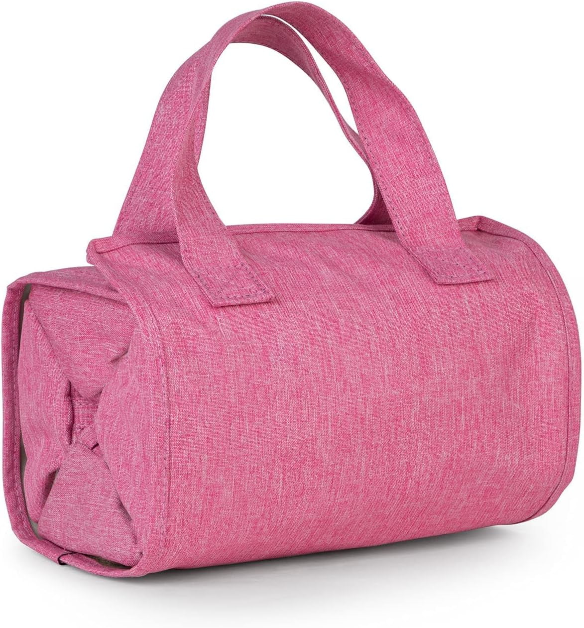 4-in-1 Hanging Toiletry bag - Roll-Up Makeup Bag - 4 Detachable PVC Zip ...