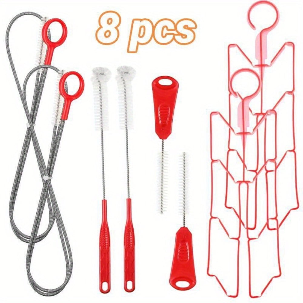4-in-1 Hydration Bladder Cleaning Kit, Includes Stainless Steel Brushes ...