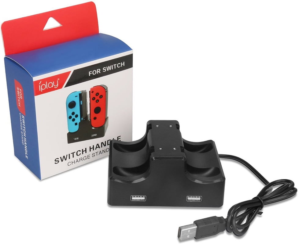 4 in 1 Joy-Con Charging Dock for Nintendo Switch - USB-C Charger Stand ...