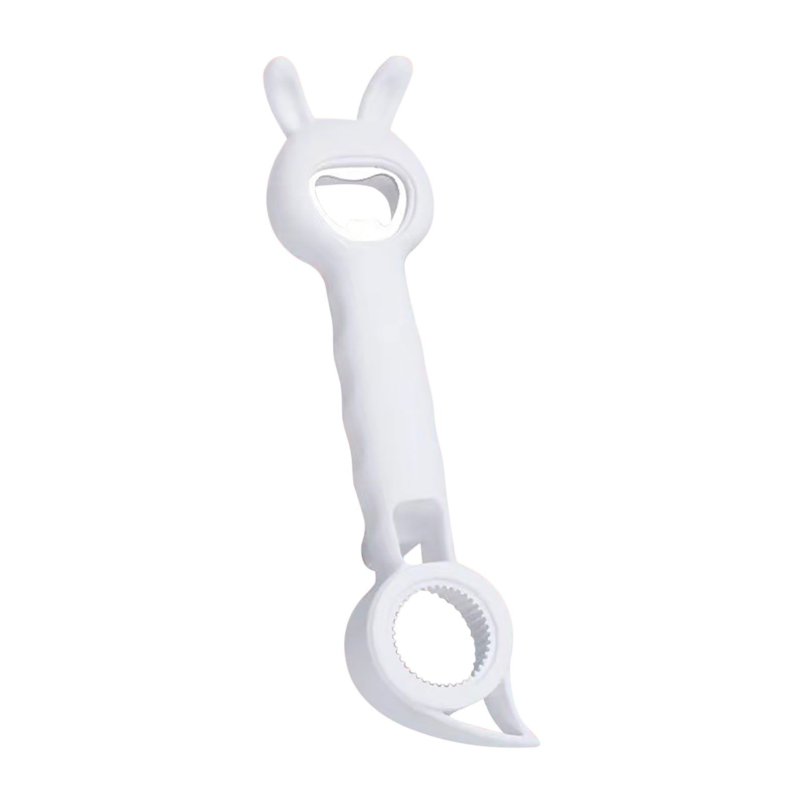 4-in-1 Manual Lid Remover with Bottle Opener, Stainless Steel and ...