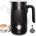 4 in 1 Milk Frother: Automatic Milk Steamer Large Capacity Hot & Cold ...