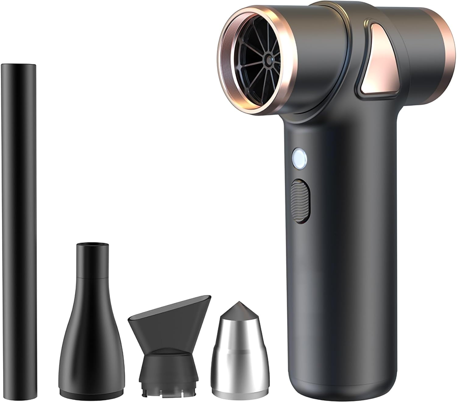 4-in-1 Mini Air Duster, Dust Cleaner Pocket Size, Cordless Dust Blower ...