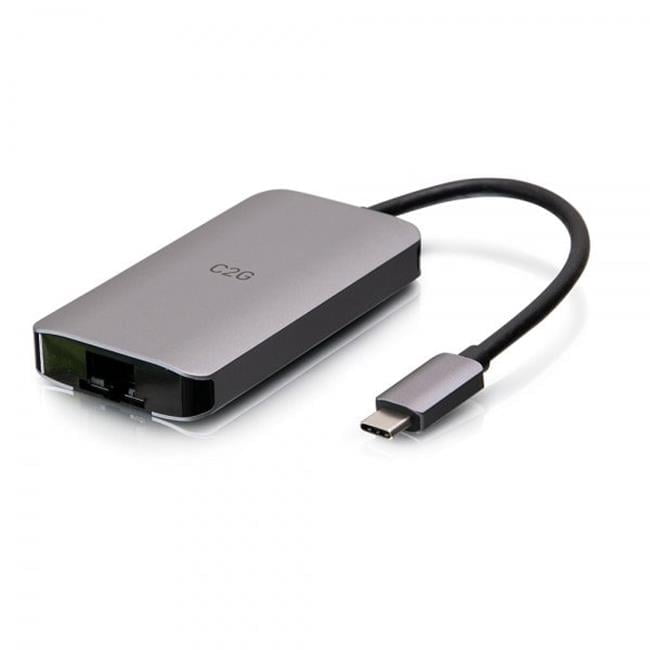 4-in-1 Mini Dock with HDMI, USB-A, Ethernet & USB-C Power Delivery up ...