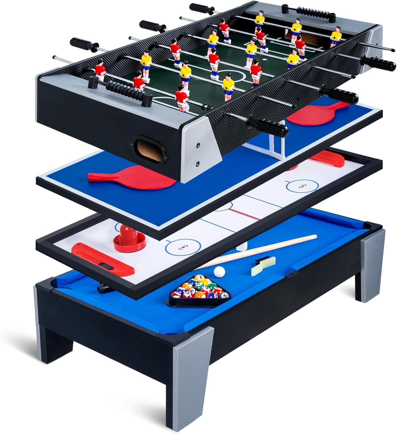 4-in-1 Mini Multi Game Table, Combination Game Table, Childrens Combo ...