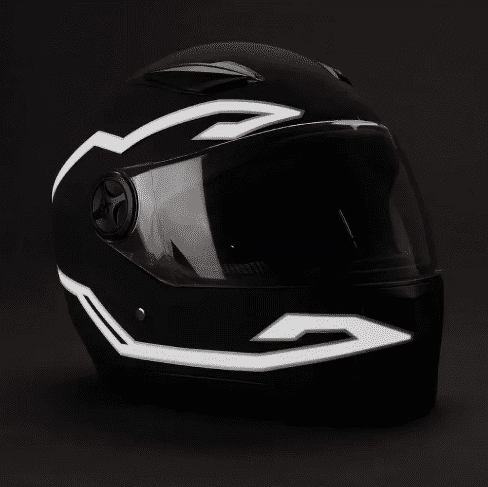 4 in 1 Motorcycle Helmet Light Night Riding Signal Helmet EL Light 3 ...