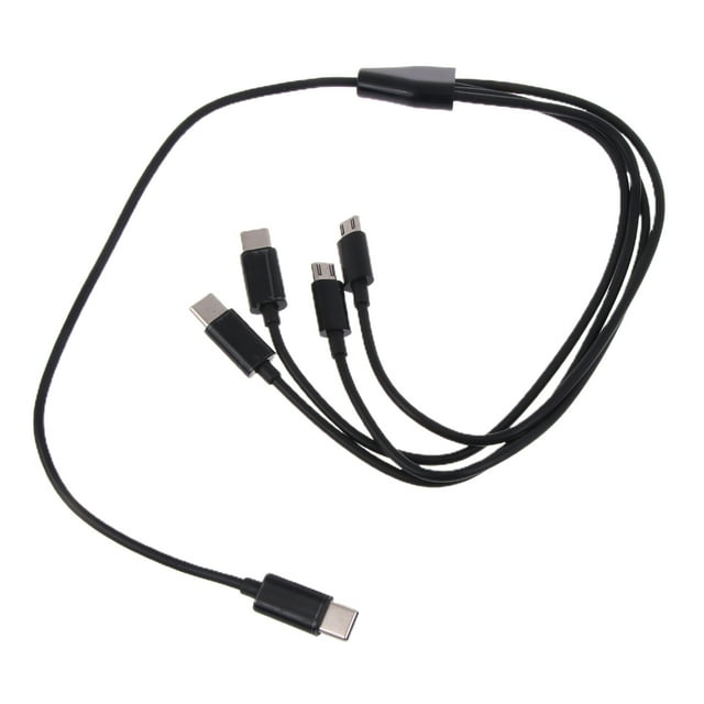 4-in-1 Multi Charging Cable USB C Phone Charger Multiple Charging Cord ...