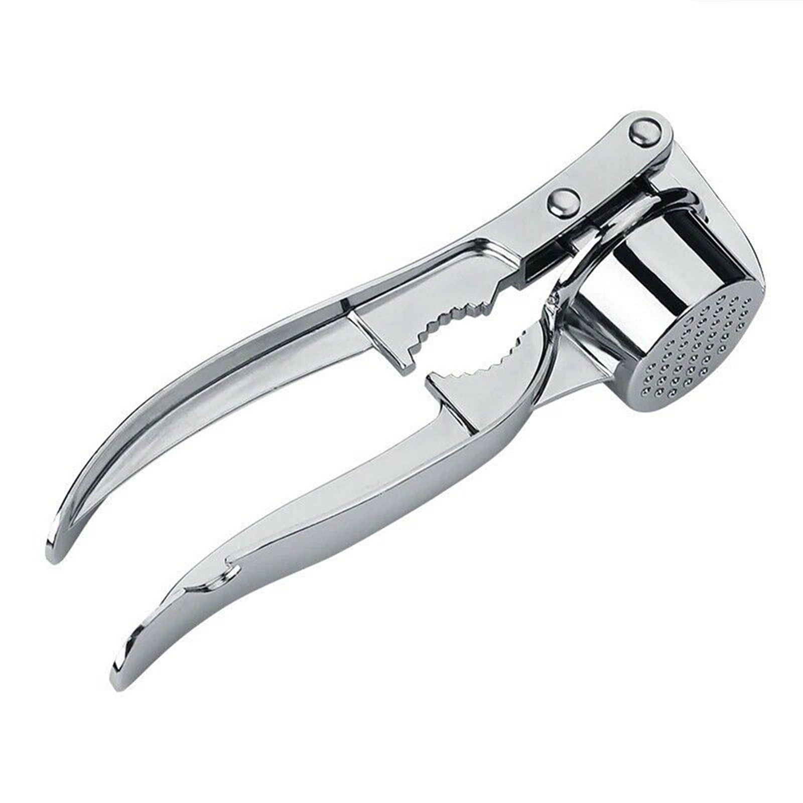 4-in-1 Multi-Function Garlic Press Crusher Nutcracker Beer Opener Fish ...
