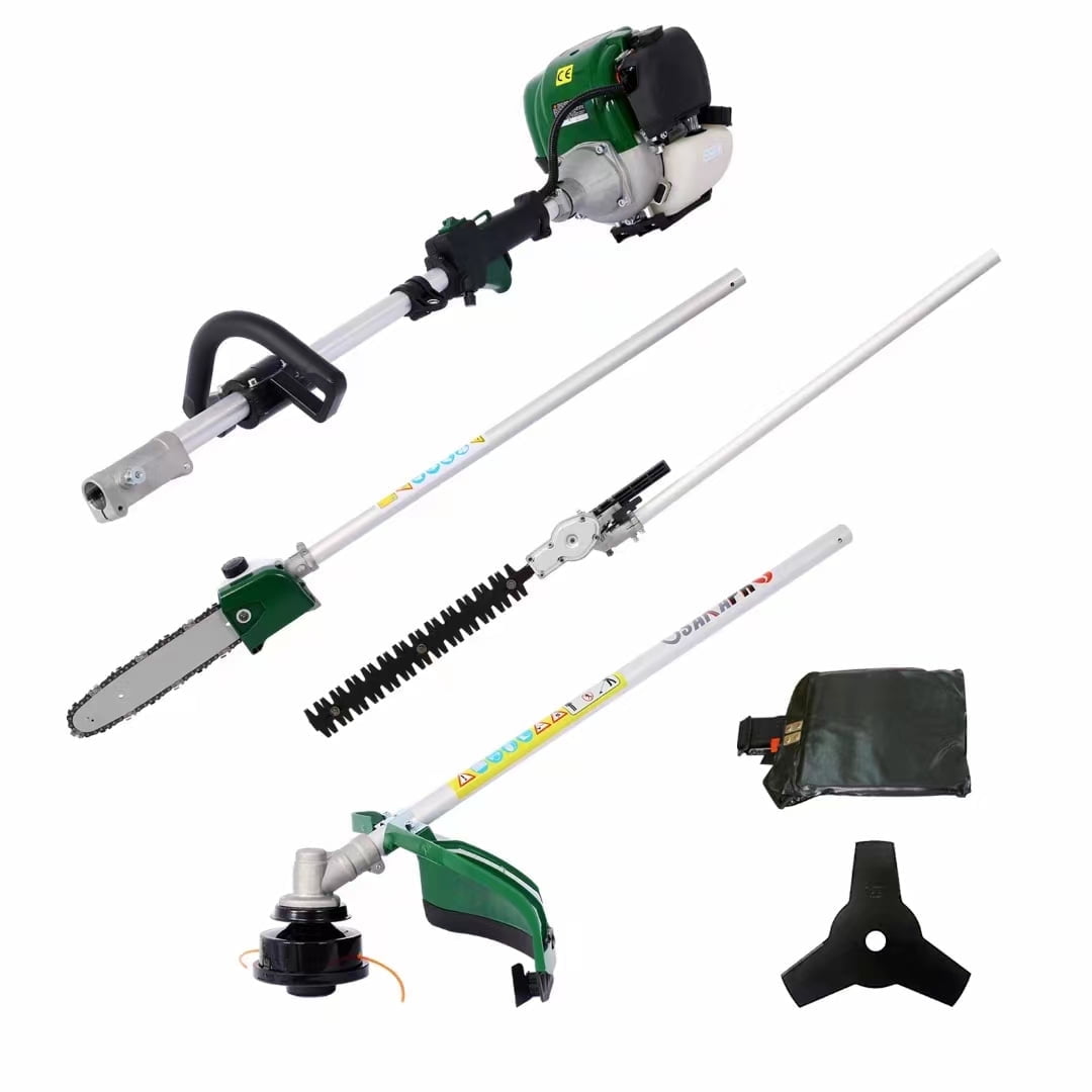 4-in-1 Multi Functional Garden Tool System, Gas Pole Saw, Hedge Trimmer ...