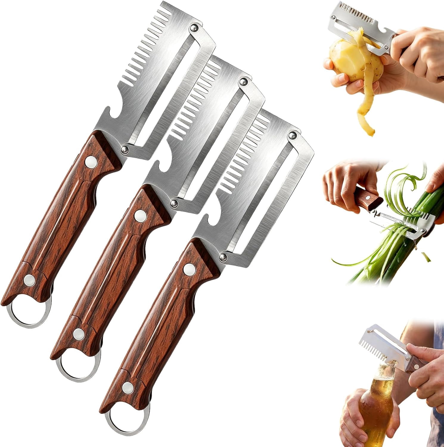 4-in-1 Multi-Functional Vegetable Peeler for Kitchen 2026 New Kitchen ...