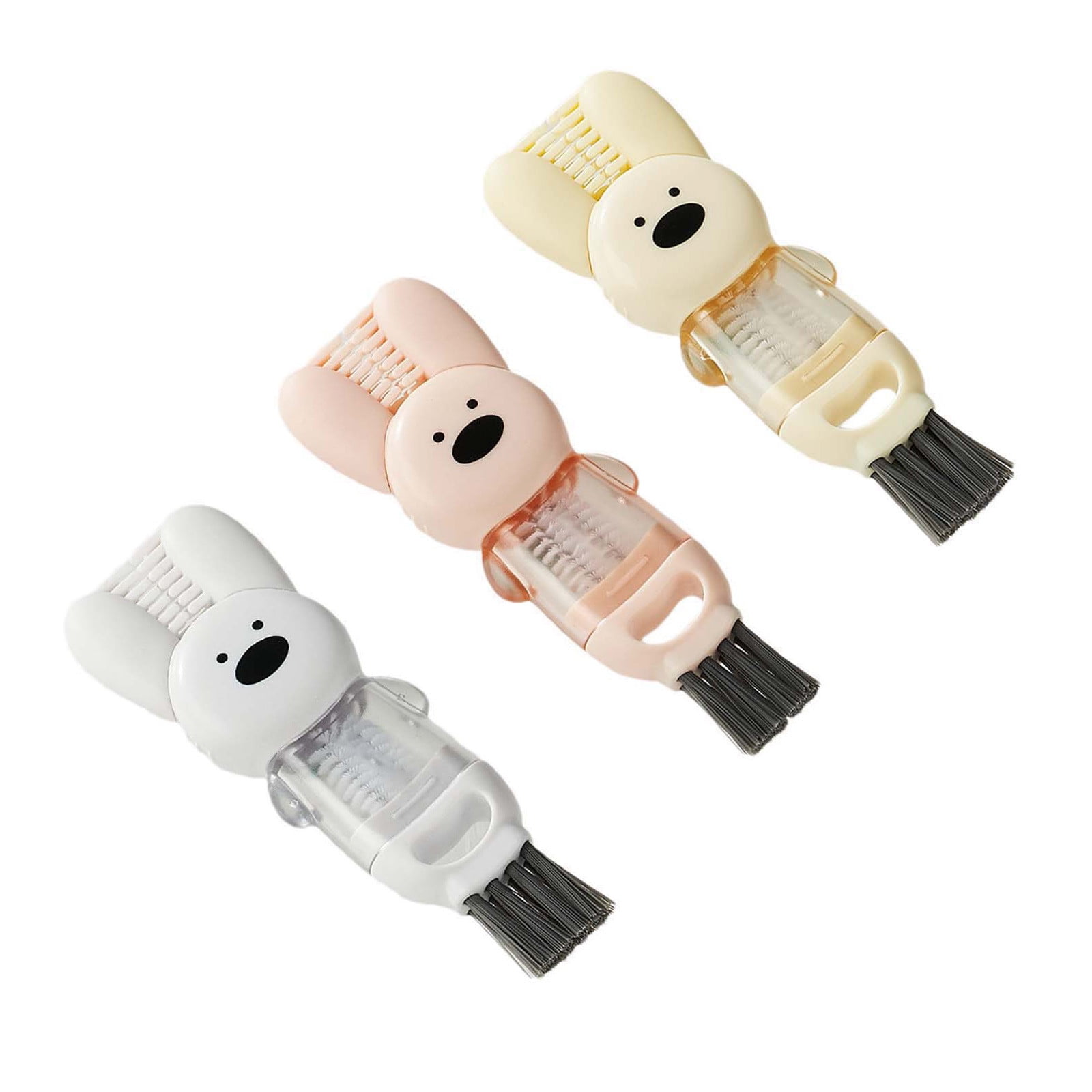 4-in-1 Multi-Purpose Cleaning Brush Set for Bottles, Cups, and Lids ...