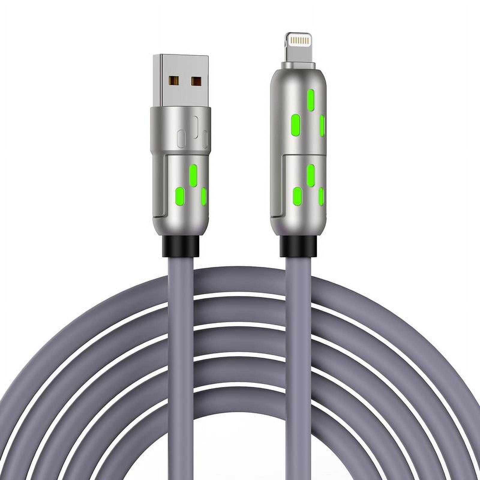 4-in-1 Multi USB Charging Cable with USB A+Type C for iPhone 16/15 iPad ...