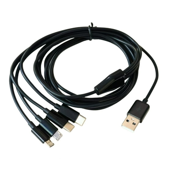4 in 1 MultiCharging Cable USB Charging Cord for Type C Micros USB ...