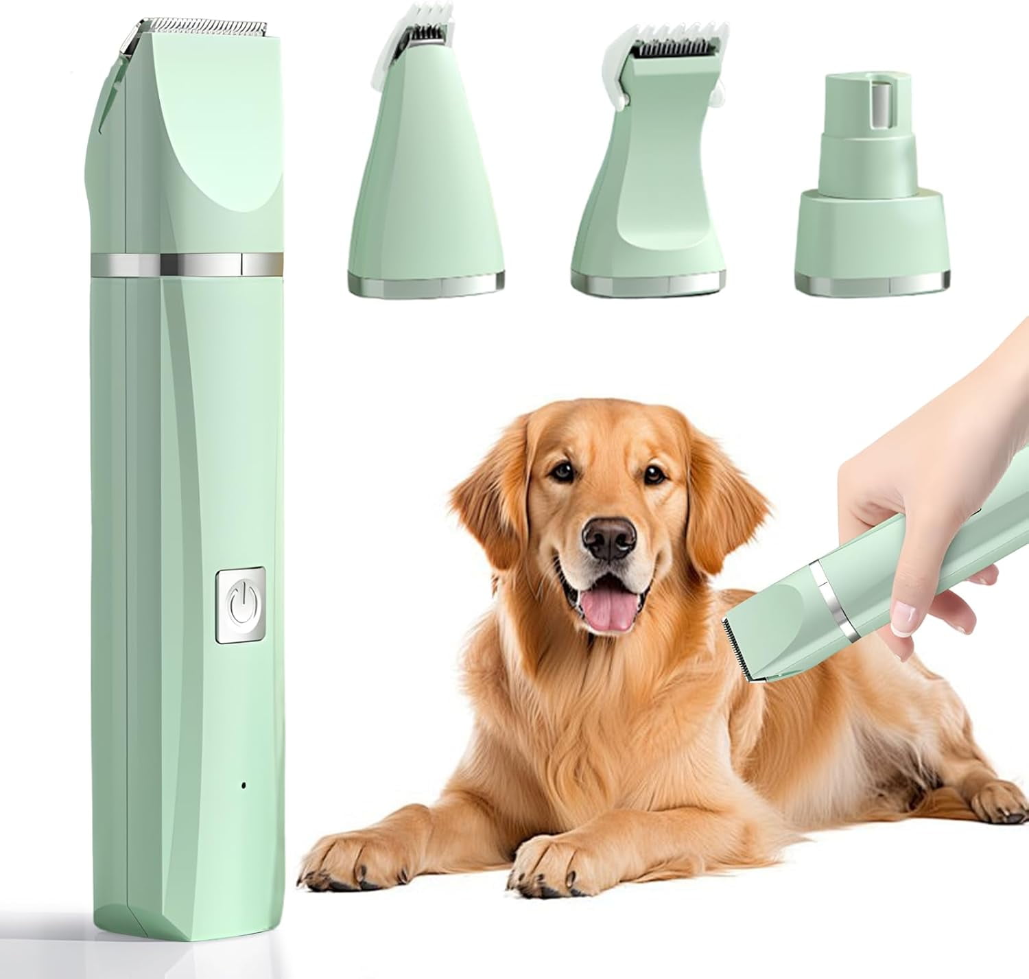 4-in-1 Pet Hair Shaver, 2025 New Electric Dog Trimmer for Paws, Pet ...