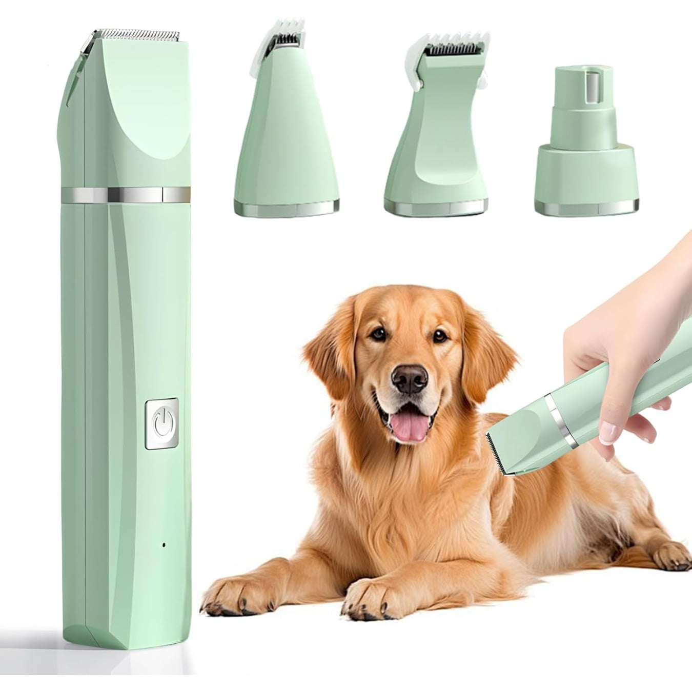 4-in-1 Pet Hair Shaver, 2025 New Electric Dog Trimmer for Paws, Pet ...