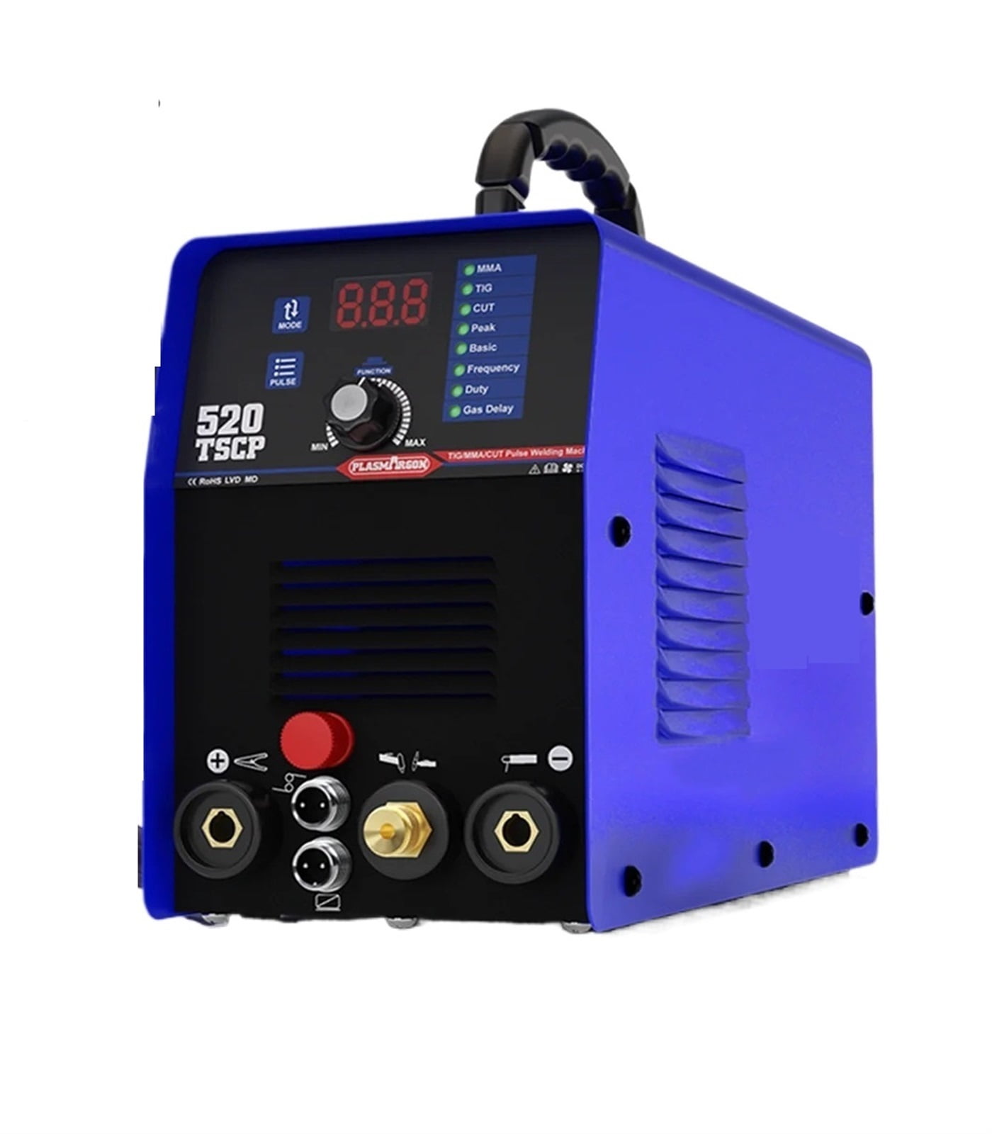4 in 1 Plasma Cutter TIG Welding Machine 520TSCP DC Inverter TIG MMA ...