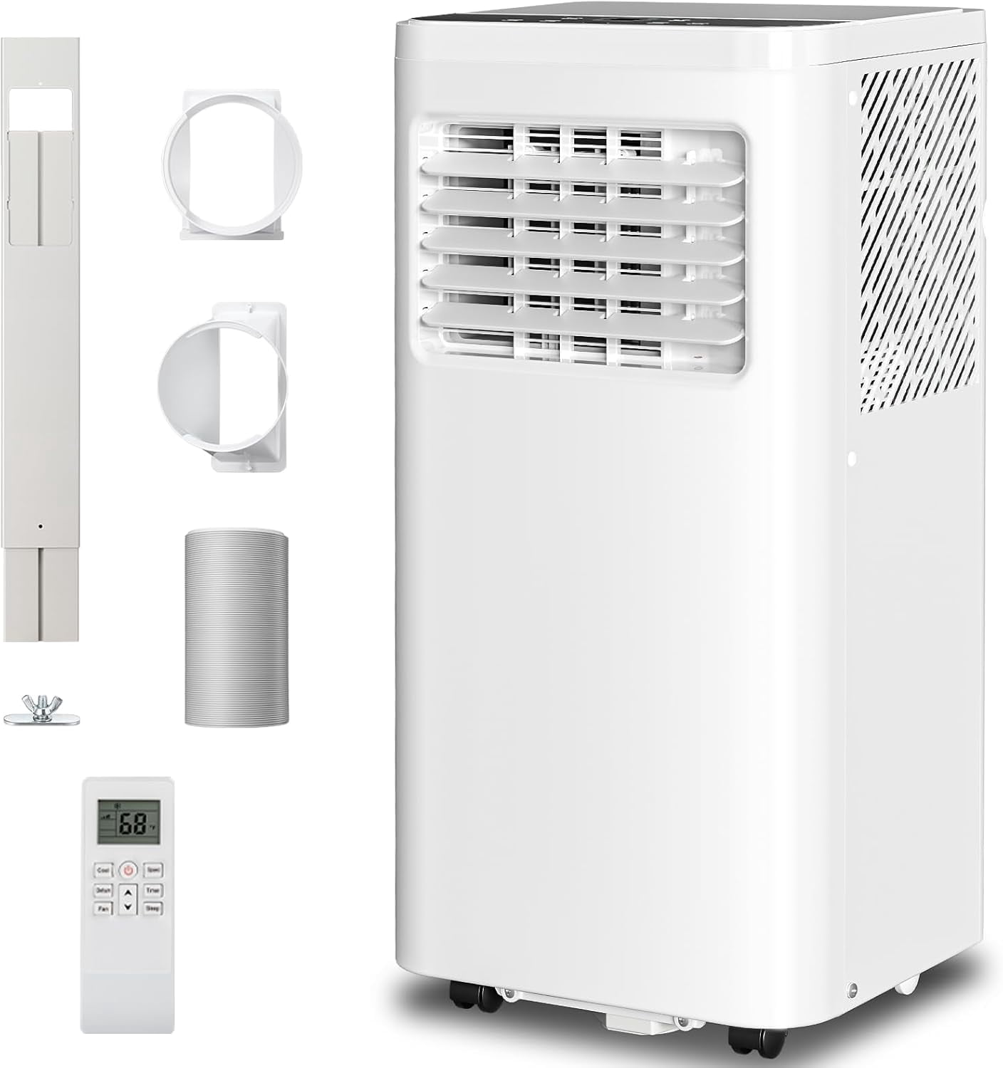 4-in-1 Portable Air Conditioners with Remote Control,10000BTU Portable ...