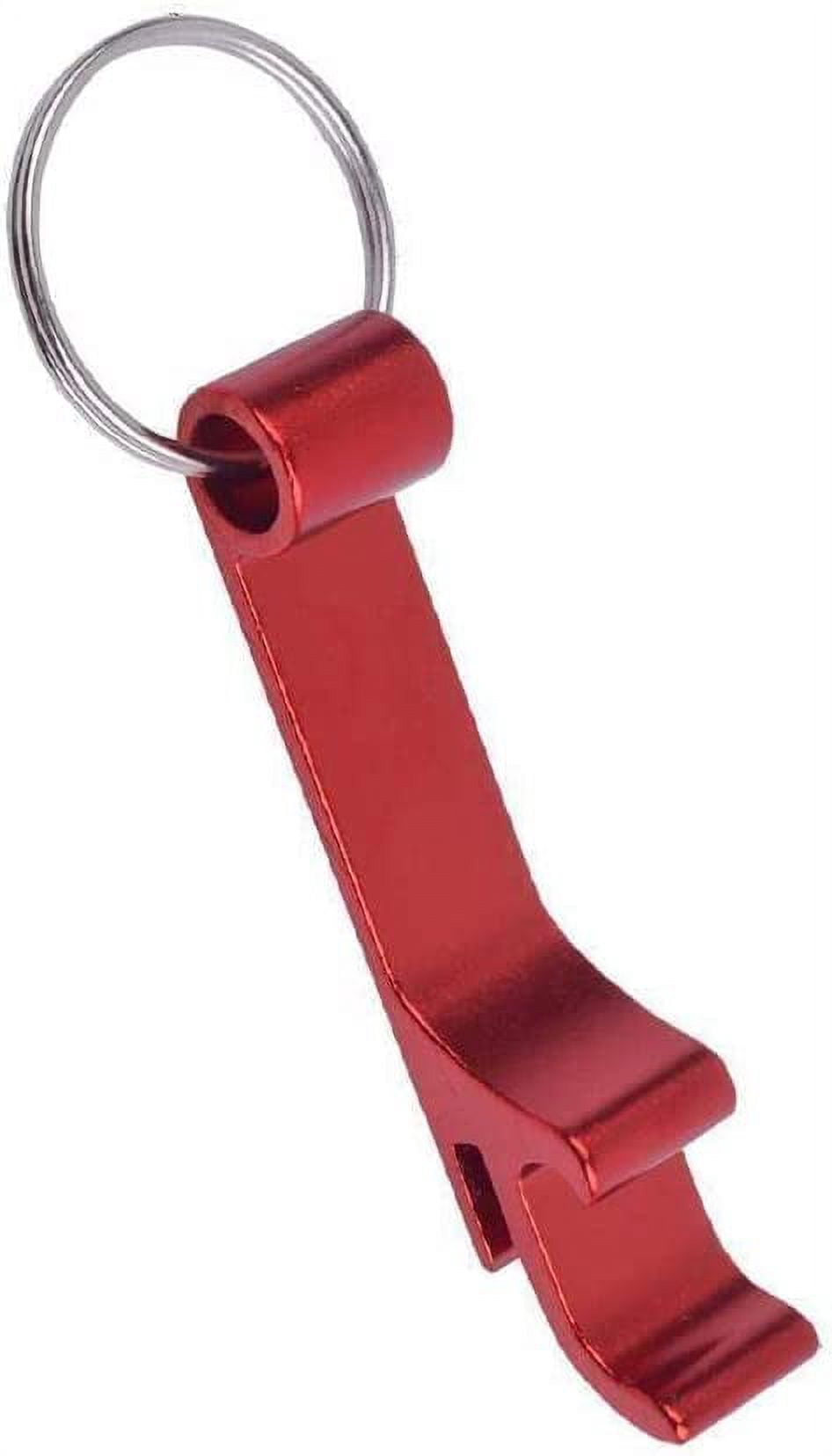 4 in 1 Portable Bottle Opener Key Ring Chain Keyring Keychain Metal ...