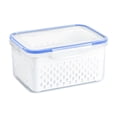 4-in-1 Produce Storage Containers for Fridge - Transparent Food Storage ...
