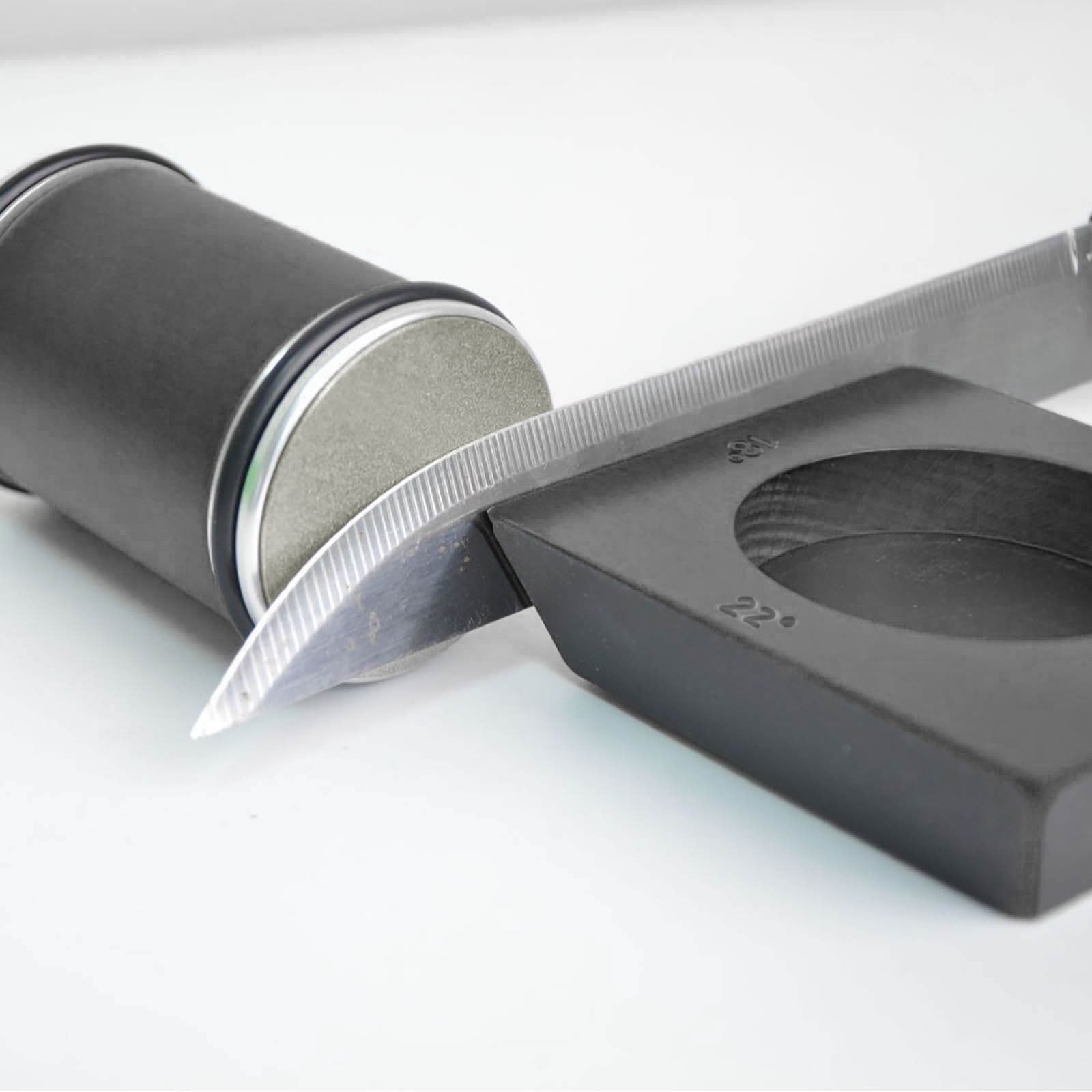 "4-in-1 Rolling Knife Sharpener with Ceramic & Tungsten Steel ...