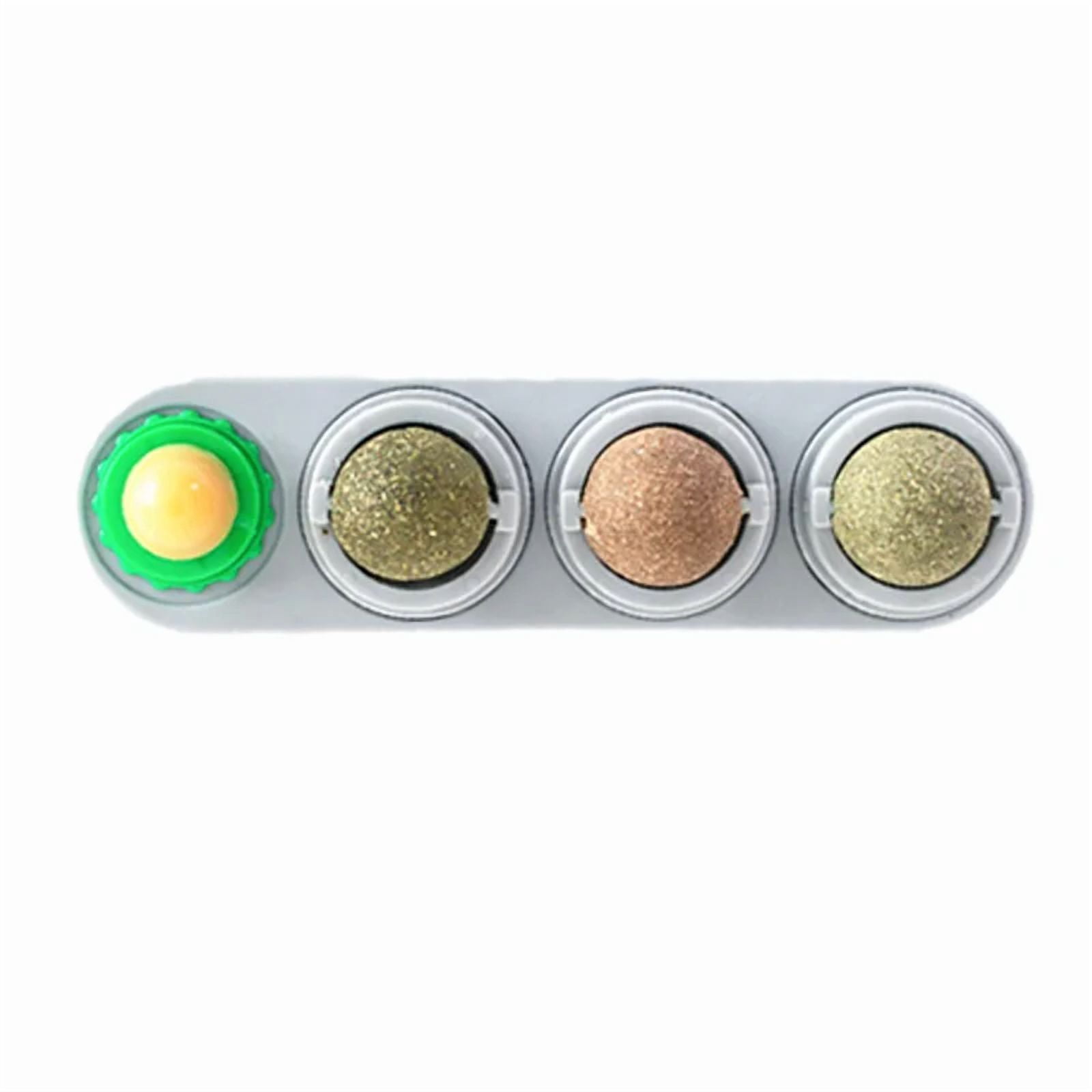 4 in 1 Rotating Catnip Silver Vine Ball Teeth Cleaning Acne Prevention ...