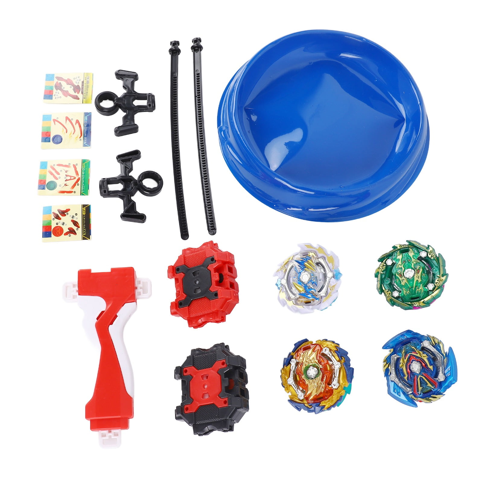 4 in 1 Rotation Gyroscope Toy 2 Launchers Detachable Gyroscope Toy ...